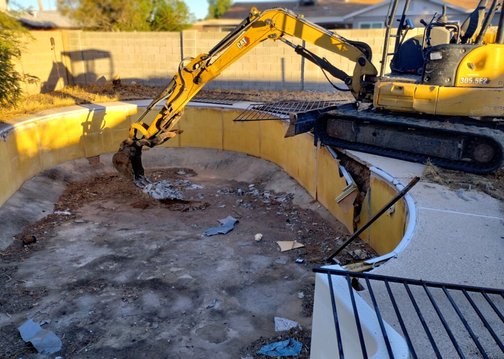 Pool Demolition | Pool Removal | Phoenix & Casa Grande AZ